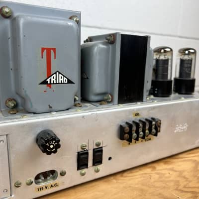Triad hf-12 vintage tube amplifier ( hf-10 18a tweed deluxe | Reverb
