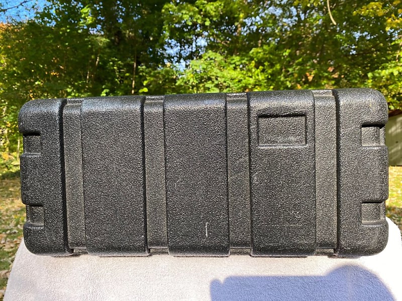 Custom Audio 4 Space Rack case for Amp or rack gear Dark Gray | Reverb