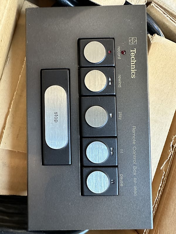 Technics RP-9690 Remote Control Box, RS-1500, RS-1700 | Reverb