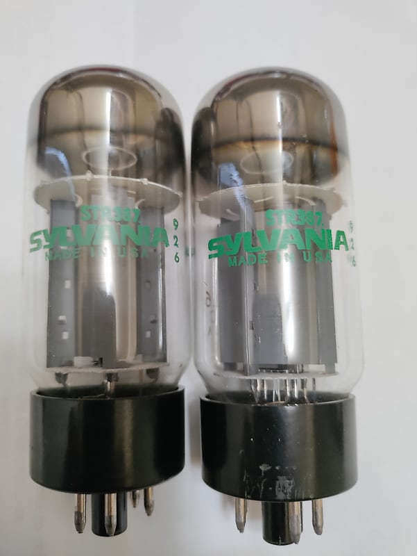 Sylvania 6L6 GC 60s/70s - Grey Plate-Pair | Reverb