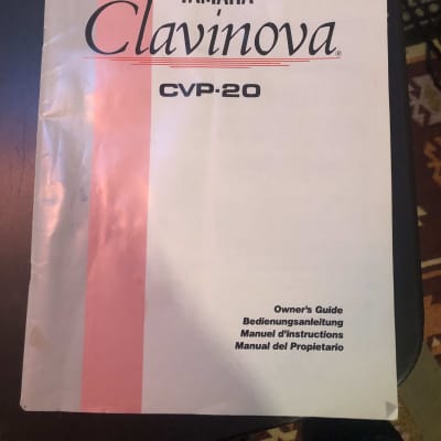 Yamaha Clavinova Piano: CVP-20 | Reverb