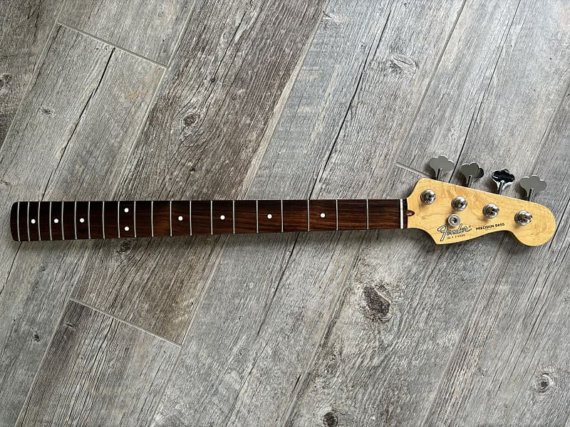1983 Fender Precision Bass Neck - Made In The USA / Figured | Reverb