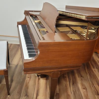 Mason & Hamlin Model B Grand Piano- 1972 - Walnut Satin | Reverb