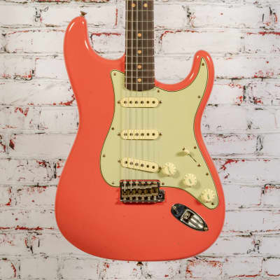 Fender Custom Shop Stratocaster 2021 Heavy Relic Dakota Red | Reverb