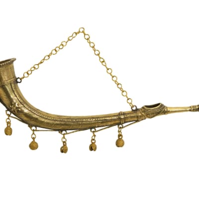 Traditional Musical Instrument Brass Tutari Sig Sringa | Reverb