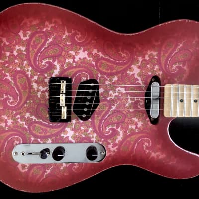 CustomBuild Relic Model T - Pink Paisley | Reverb