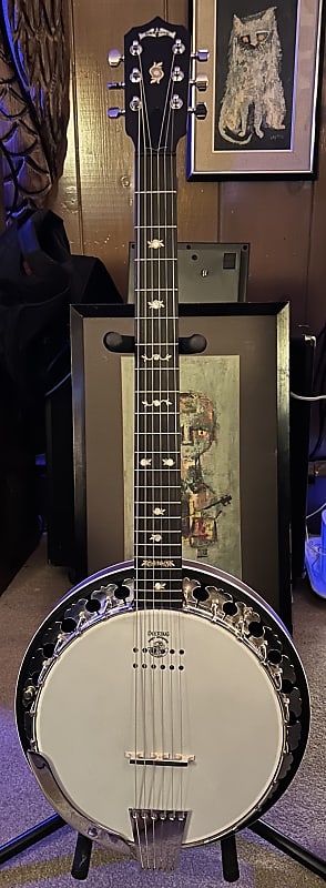 Deering Boston Acoustic/Electric 6-String Banjo | Reverb