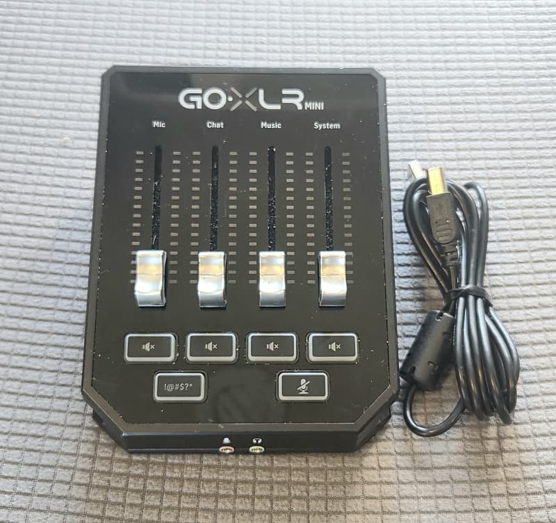 TC Helicon Go XLR GoXLR MINI Online Broadcast Mixer/USB | Reverb
