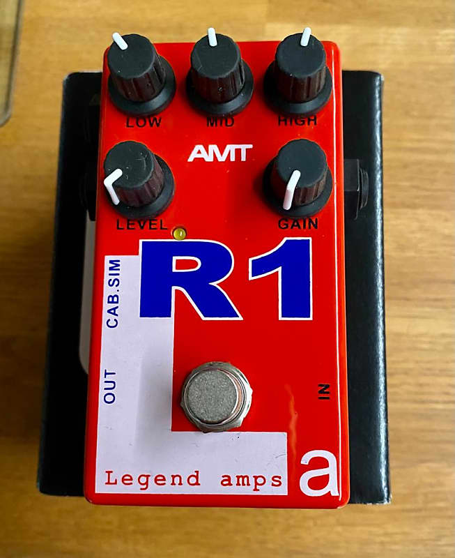 AMT Electronics Legend Amp R1 Distortion 2008 Red | Reverb