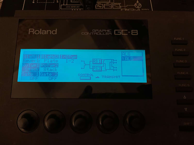 Roland R-880 Digital Reverb v2.00, G-8 Remote | Reverb