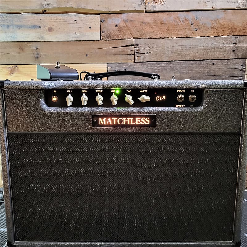 Matchless C15 2021 - Sparkle Grey - 112 Combo Amp - Handwired | Reverb