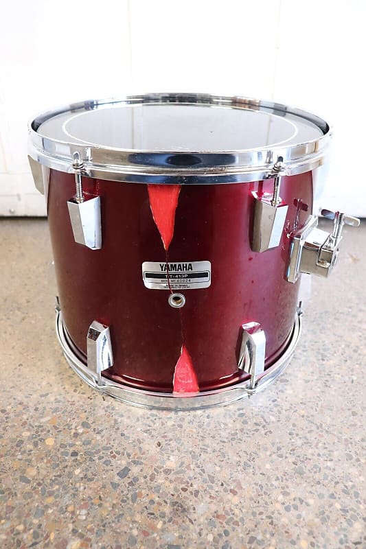 Yamaha 11x13" Stage Series Rack Tom Drum Red | Reverb