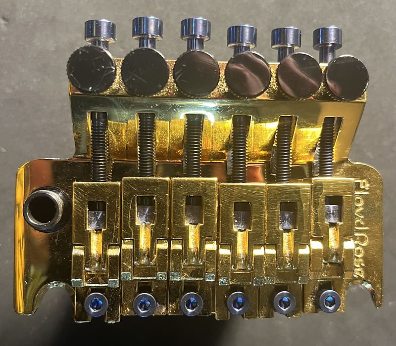 Floyd Rose Original Locking Tremolo (Gold) w/ FU-TONE | Reverb