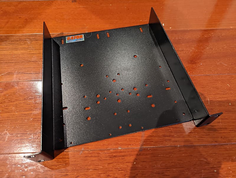 Gator Half Rack 1U Shelf Black | Reverb