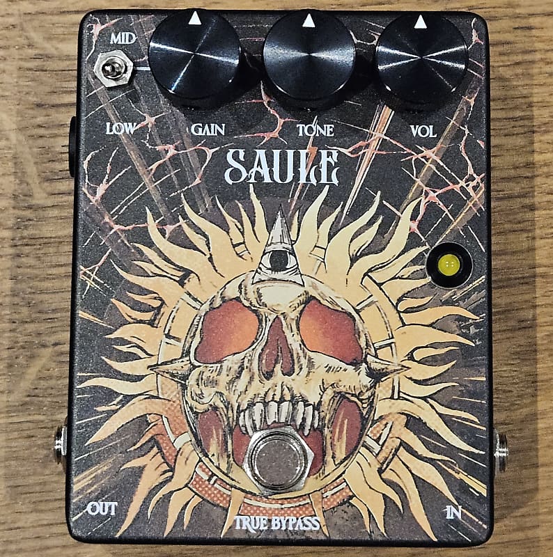Boutique overdrive distortion pedal SAULE handmade | Reverb