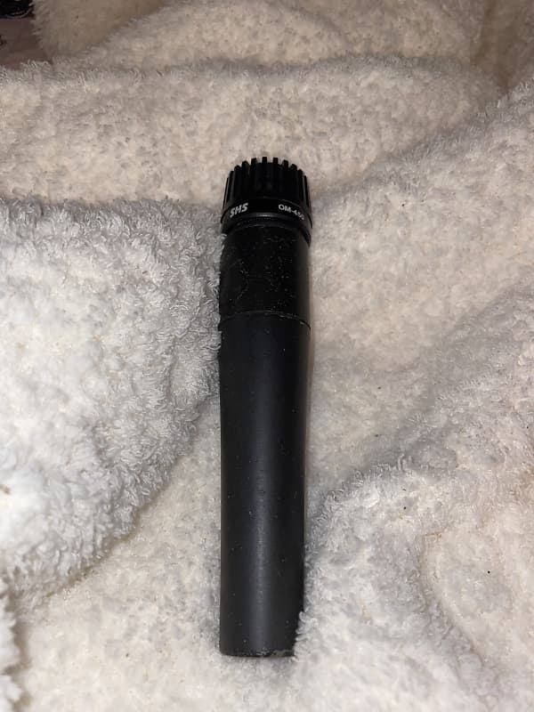 SHS OM-450 Dynamic Microphone 2000s - Black | Reverb