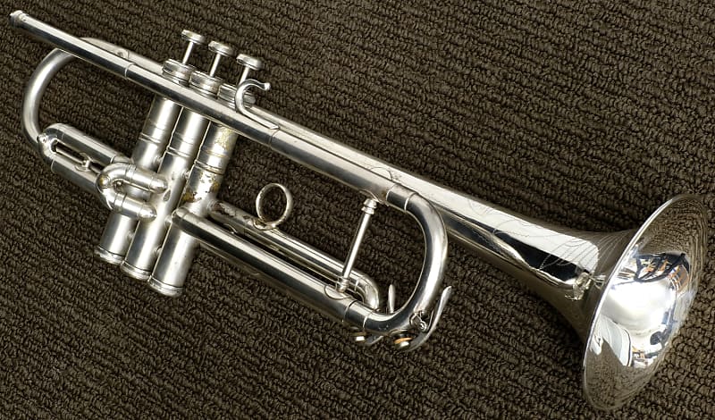 Vintage Conn 22B Bb Trumpet 1953 Silver Plated | Reverb