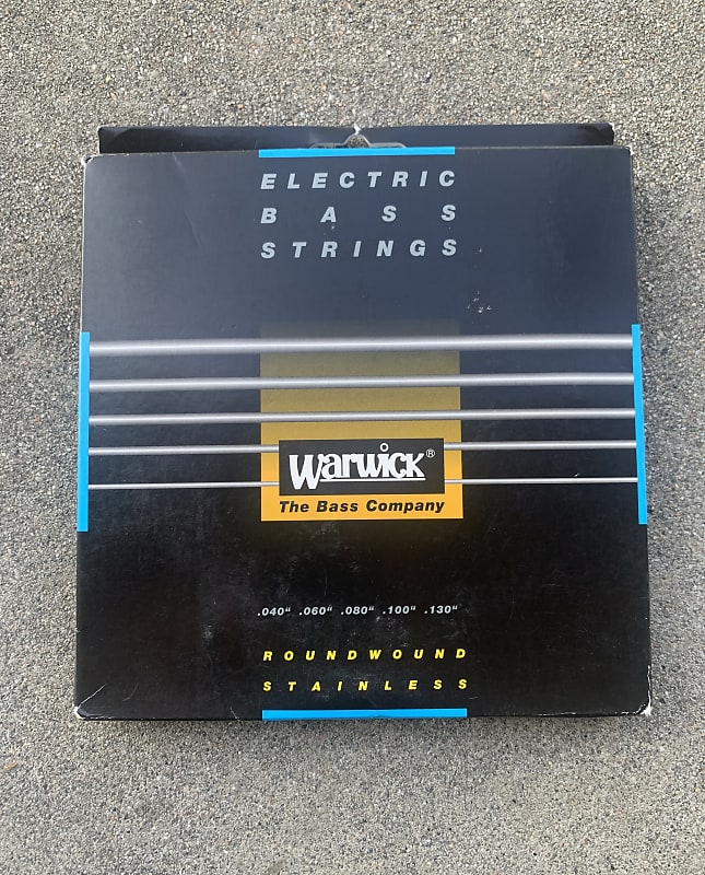 Warwick Black Label Bass Strings (5 String, Brand New) | Reverb