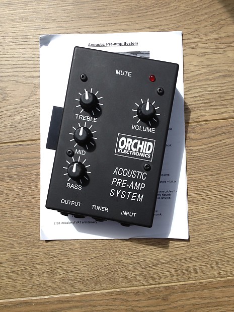 Orchid Electronics Acoustic Pre-amp Preamp. Bespoke Hand | Reverb UK