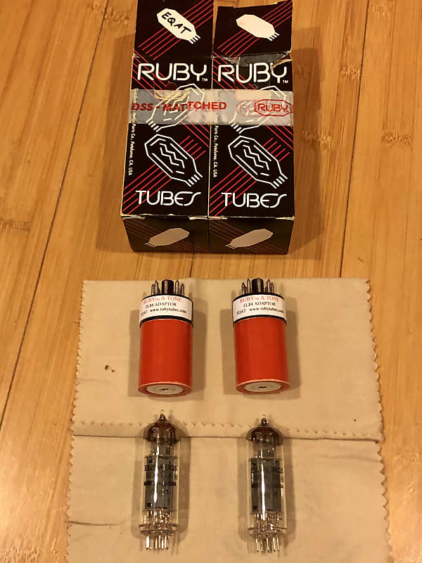 Ruby Tubes EQAT el84 adapter | Reverb