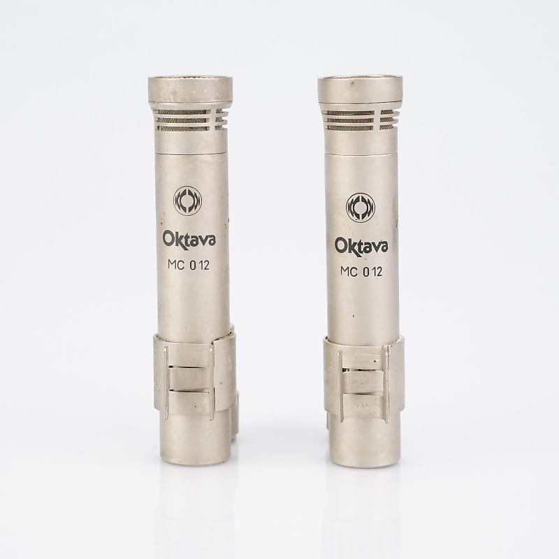 2 Oktava MC-012 Condenser Microphones w/ Capsules, Case, & | Reverb