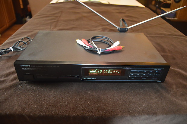 Onkyo T-4000 Quartz Synthesized FM Stereo/AM Tuner R1 dipole | Reverb