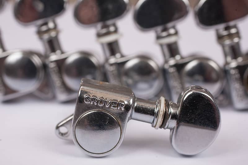 Grover Rotomatic Tuners 1960's - Chrome | Reverb