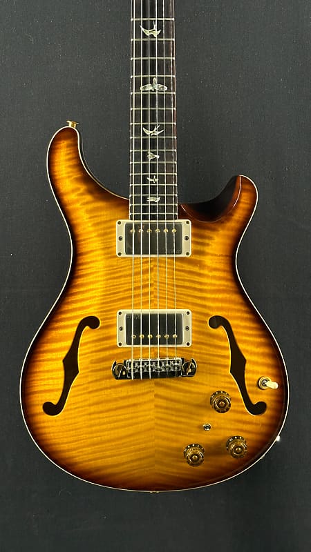 PRS Hollowbody II Piezo in McCarty Tobacco Sunburst with Ten | Reverb