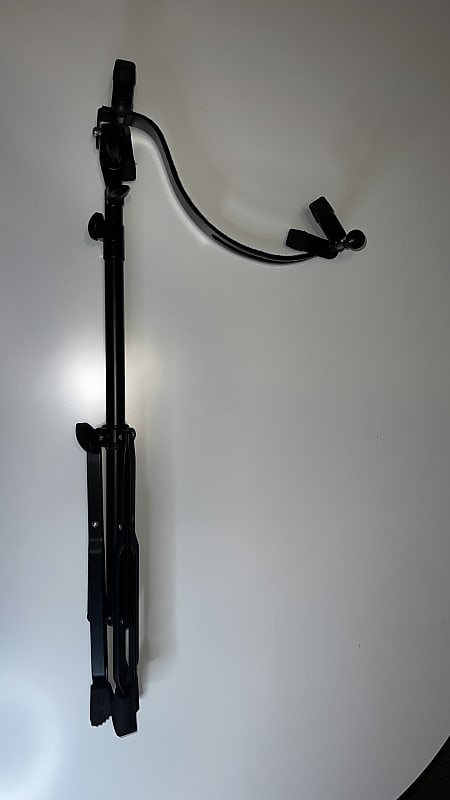 K&M 14760 Performer Guitar Stand for Electric Guitars - Black | Reverb