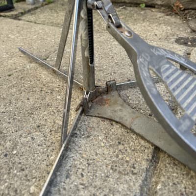 WFL Ludwig FLAT BASE Twin Spring Hi Hat Stand - 60’s SPEED | Reverb