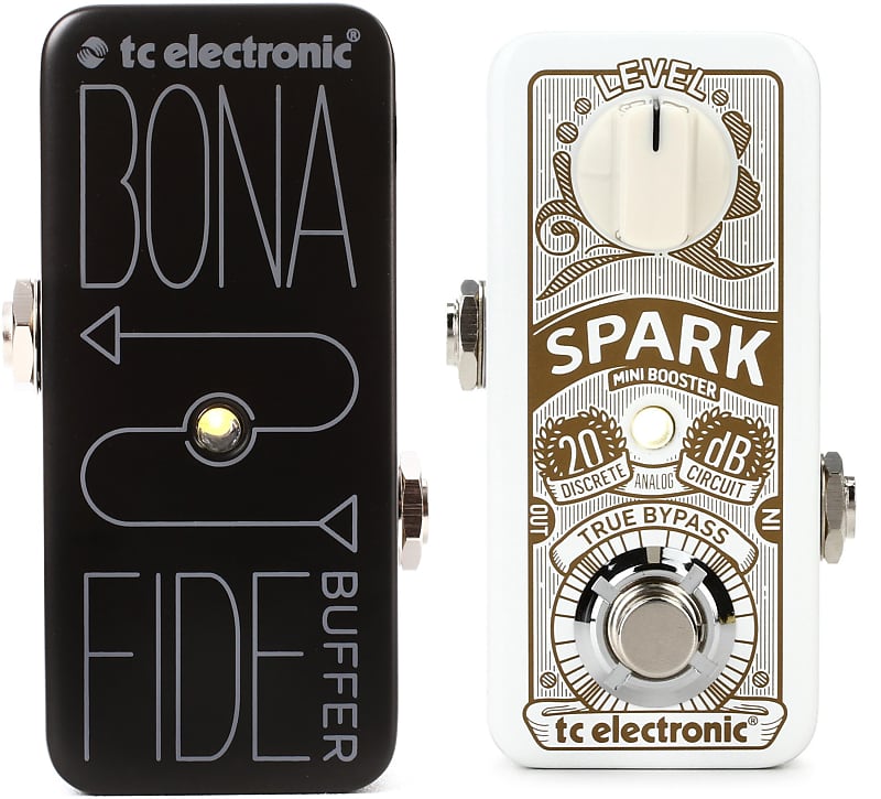 TC Electronic BonaFide Mini Buffer Pedal Bundle with TC | Reverb