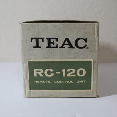 TEAC RC-120 Remote Control Unit For Reel-to-Reel NEW OLD | Reverb