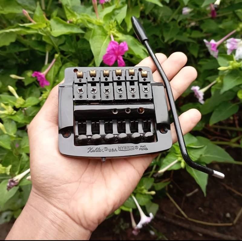 Kahler 7300 Series Hybrid Tremolo Guitar Bridge System (Flat | Reverb