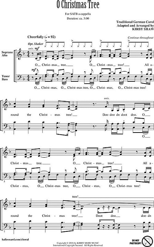 O Christmas Tree | Reverb