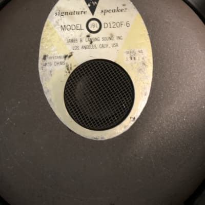 Vintage JBL D120F 16ohm Speaker Pair | Owned by J.D. Simo | | Reverb