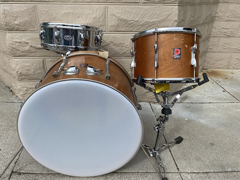 Premier Mahogany 22” Bass Drum and 13” Rack Tom - Hand | Reverb UK