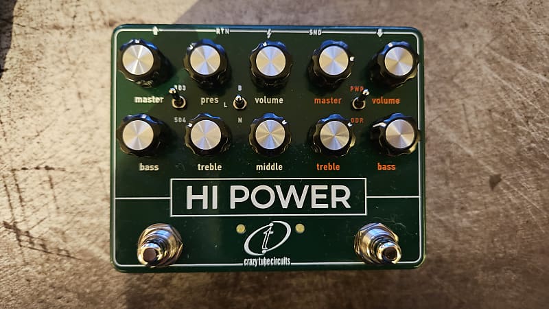 Crazy Tube Circuits Hi Power Hiwatt Preamp and Driver Gilmour | Reverb