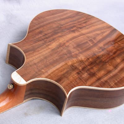 Bob Gernandt Strings Custom Cittern with Rose inlay and | Reverb