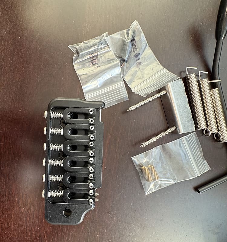 Hipshot US 6 String Contour Tremolo Bridge 2019-2021 - Black | Reverb