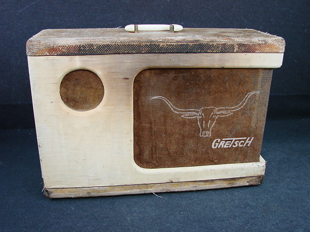 Vintage 1955 Gretsch 6169 Western Guitar Amplifier 3 Speaker | Reverb