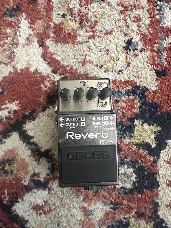 Boss RV-6 Reverb 2015 - Present - Silver | Reverb