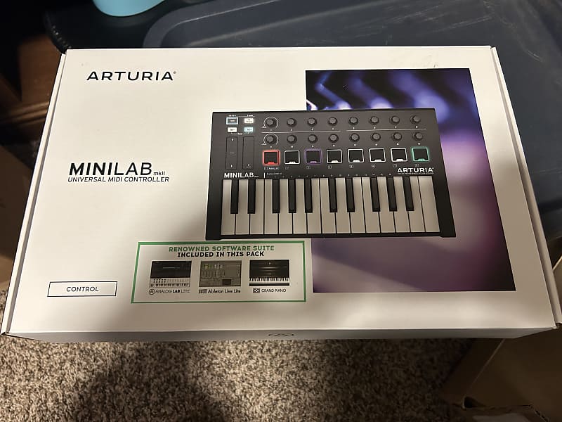 Arturia MiniLab mk2 Universal MIDI Controller Brand New in | Reverb