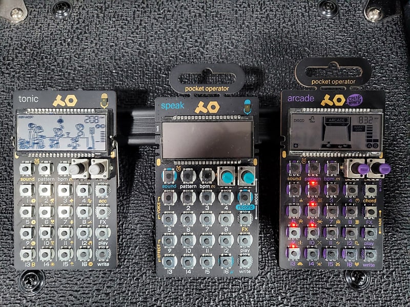 Teenage Engineering Pocket Operator 3-pack (Arcade, Tonic, | Reverb