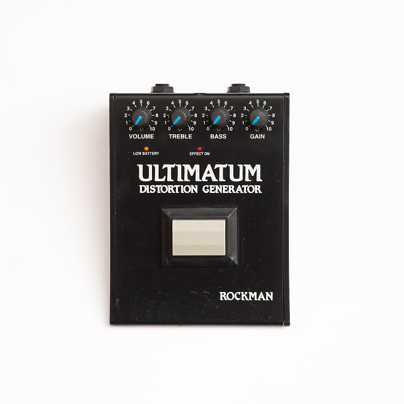 SR&D Rockman Ultimatum Distortion Generator — 1994 — RARE | Reverb