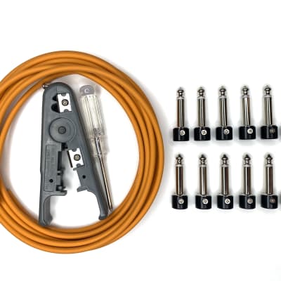 Solderless Guitar Pedal Cable Kit 6 Pack for Pedalboard Right | Reverb