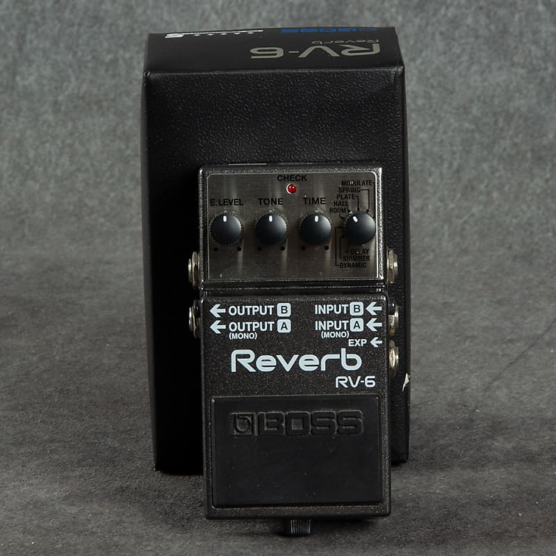 Boss RV-6 Reverb Pedal - Boxed - 2nd Hand (140215) | Reverb UK