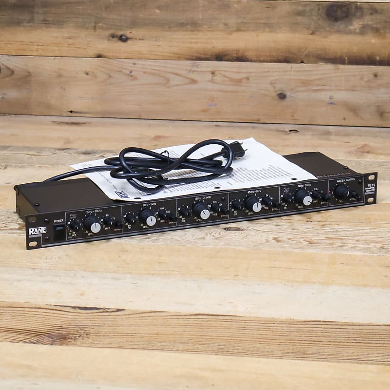 Rane PE-15 Single Channel 5-Band Parametric Equalizer PE15 EQ | Reverb