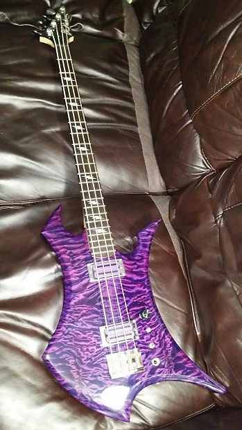 GMW Guitar Works/BC Rich Custom Ignitor Bass 2016 Trans | Reverb