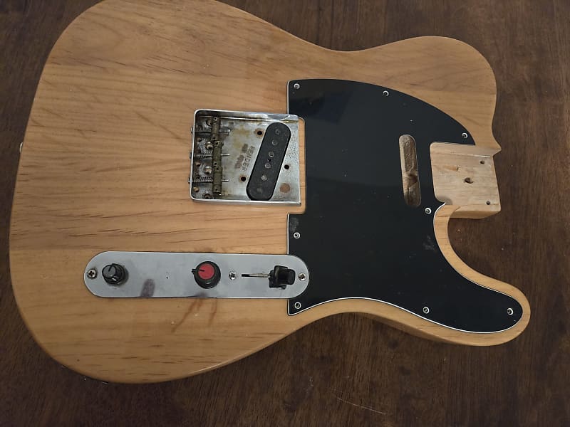 Telecaster Body, Natural, Alder Tele, Great Tone! | Reverb