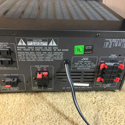 JVC RX-807V Digital Surround Sound Receiver (1992) | Reverb